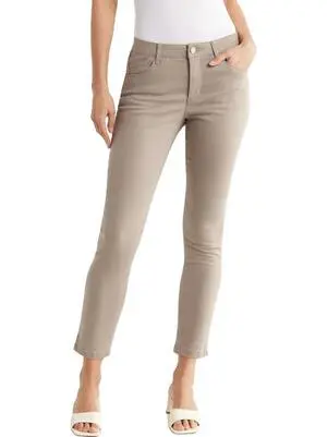 Wit & Wisdom Ab'solution High-Waist Ankle Skinny Pants Moonrock