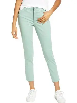 Wit & Wisdom High Waist Ankle Skinny Pants Scct-succulent