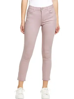 Wit & Wisdom Ab'solution High-Waist Ankle Skinny Pants Smtw-smokey Twilight