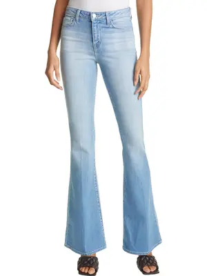 L'Agence L'AGENCE Bell High-Rise Flare Jeans Ashford