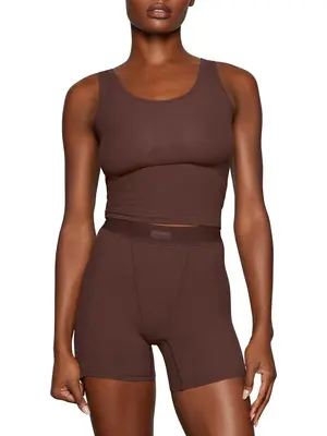 SKIMS SKIMS Soft Lounge Tank Cocoa