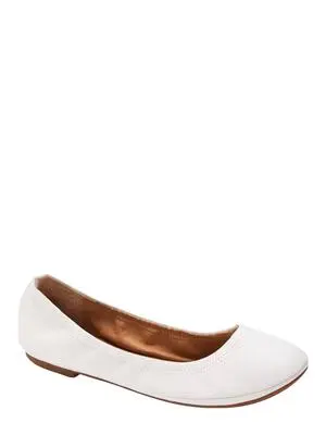 Lucky Brand Lucky Brand "Emmie" Flat Bright White