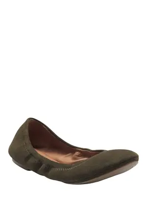 Lucky Brand Lucky Brand "Emmie" Flat Ivy Suede