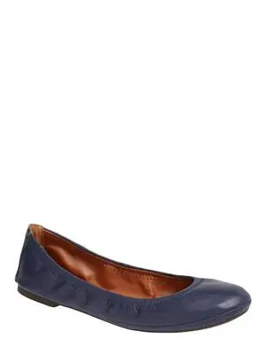 Lucky Brand Emmie" Flat - Navy