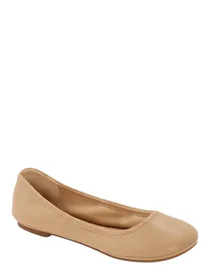 Lucky Brand Lucky Brand "Emmie" Flat Nude