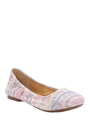 Lucky Brand Lucky Brand "Emmie" Flat Orchid Leather