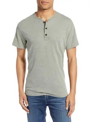 RAG & BONE Classic Short Sleeve Flame Henley