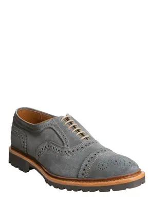 Allen Edmonds Allen Edmonds Strand Cap Toe Oxford Slate Suede
