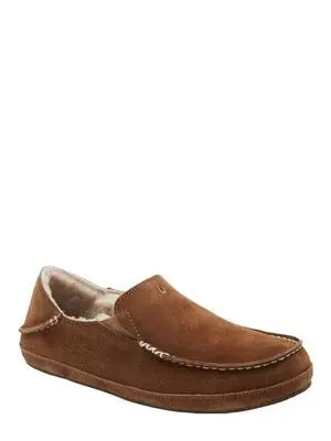 Olukai Nohea Nubuck Slipper - Ray/ray Leather