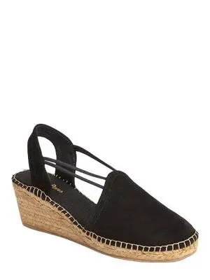 TONI PONS Tremp Slingback Espadrille Sandal - Black