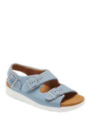 SAS SAS Relaxed Slingback Sandal Sky Harbor Nubuck Leather
