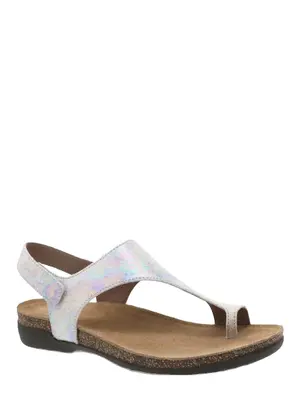 Dansko Reece Slingback Sandal Pearl Petrol