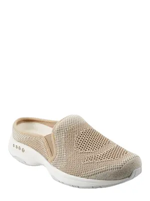 Easy Spirit Easy Spirit Knit Slip-On Sneakers Warm Beige/ Wheat