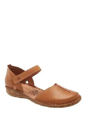 Josef Seibel Rosalie 42 Wedge Pump - Cognac Leather