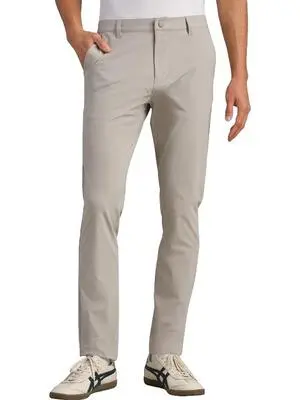 RHONE Commuter Slim Fit Trousers - London Fog