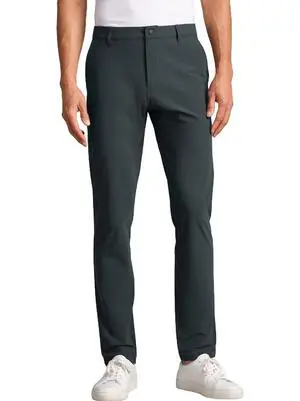RHONE Rhone Commuter Slim Fit Trousers Pine Gray