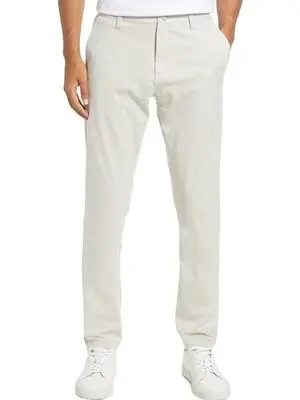 RHONE Commuter Slim Fit Trousers - Stone