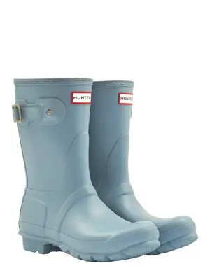 Hunter Hunter Original Short Waterproof Rain Boots Cavendish Blue