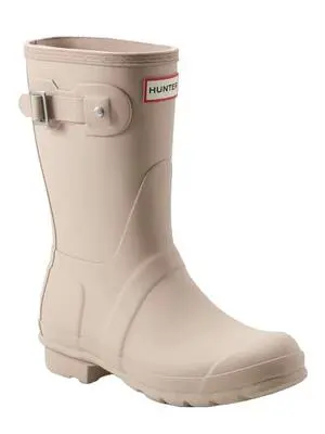 Hunter Hunter Original Short Waterproof Rain Boots Scots Bark