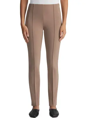 Lafayette 148 New York Gramercy Acclaimed Trousers Deep Acorn