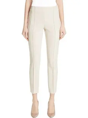 Lafayette 148 New York Gramercy Acclaimed Trousers - Sand