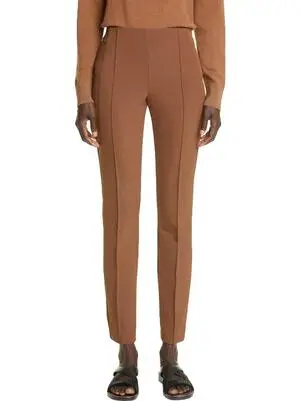 Lafayette 148 New York Gramercy Acclaimed Trousers Toffee