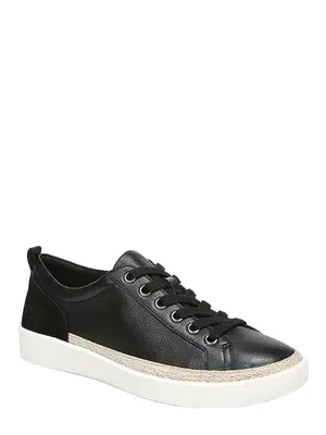 Vionic Vionic Winny Low Top Sneaker Black Canvas