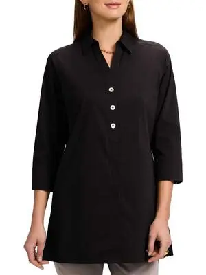 Foxcroft Pamela Stretch Tunic - Black