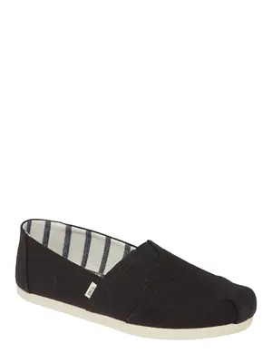 Toms TOMS Alpargata Slip-On Black Heritage Canvas
