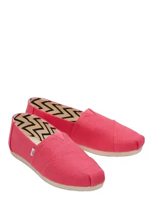 Toms TOMS Alpargata Slip-On Dark Pink