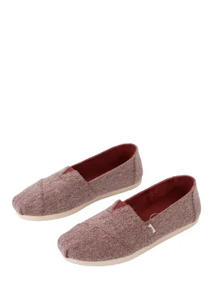 Toms TOMS Alpargata Slip-On Dark Red