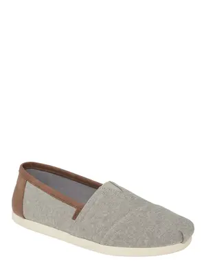 Toms TOMS Alpargata Slip-On Frost Grey Chambray