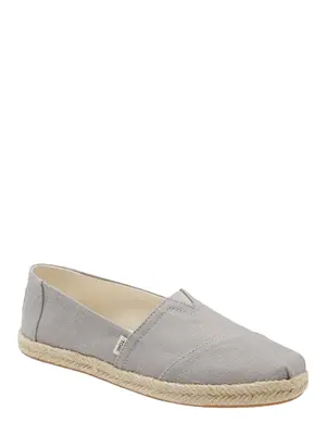 Toms TOMS Alpargata Slip-On Grey Canvas