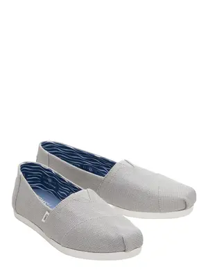 Toms TOMS Alpargata Slip-On Grey Cotton