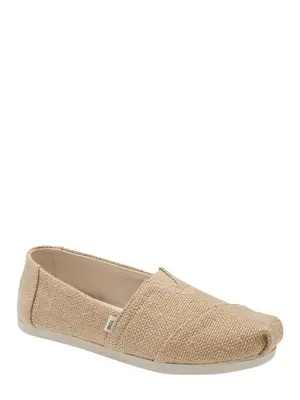 Toms TOMS Alpargata Slip-On Natural Burlap