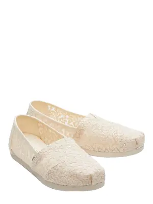Toms TOMS Alpargata Slip-On Natural Lace