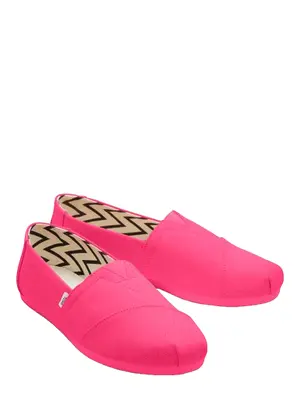 Toms TOMS Alpargata Slip-On Neon Pink