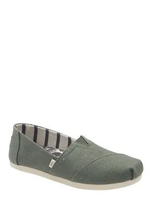 Toms TOMS Alpargata Slip-On Olive Canvas