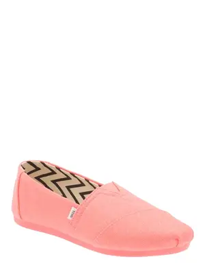 Toms TOMS Alpargata Slip-On Real Pink