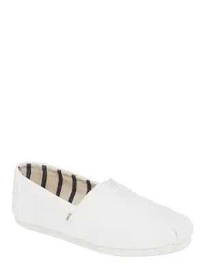 Toms TOMS Alpargata Slip-On White Canvas