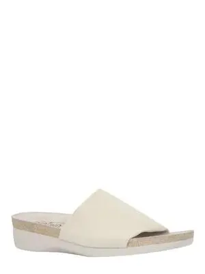 Munro Munro Casita Slide Sandal Bone Fabric