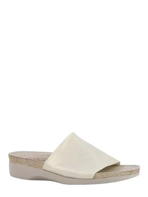 Munro Casita Slide Sandal - Gold Stretch