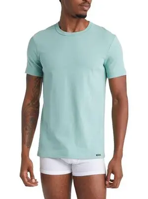 TOM FORD Cotton Jersey Crewneck T-shirt - Menthol