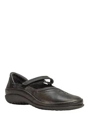 Naot Matai Mary Jane - Black Leather Combo