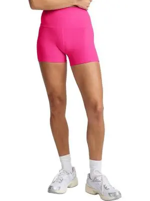 Beyond Yoga All For Run Bike Shorts - Pink Glow Heather
