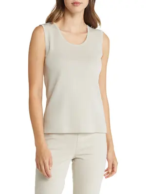 Ming Wang Ming Wang Scoop Neck Tank Limestone