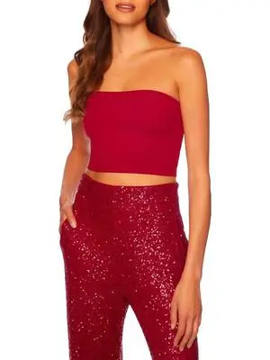 Susana Monaco Susana Monaco Core Crop Tube Top Berries