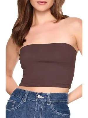 Susana Monaco Susana Monaco Core Crop Tube Top Java