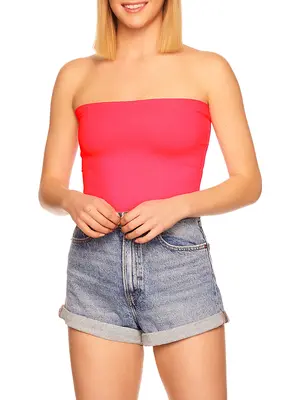 Susana Monaco Susana Monaco Core Tube Top Shocking