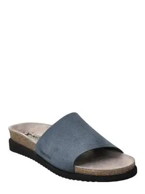 Mephisto Hanik Slide Sandal - Deep Blue